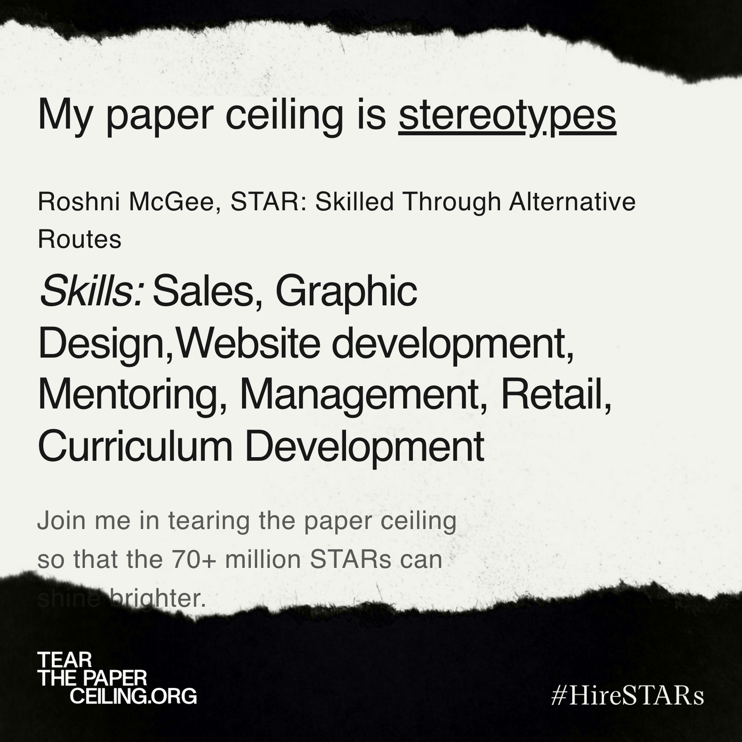 Tear The Paper Ceiling!!!! – 510_Athletics